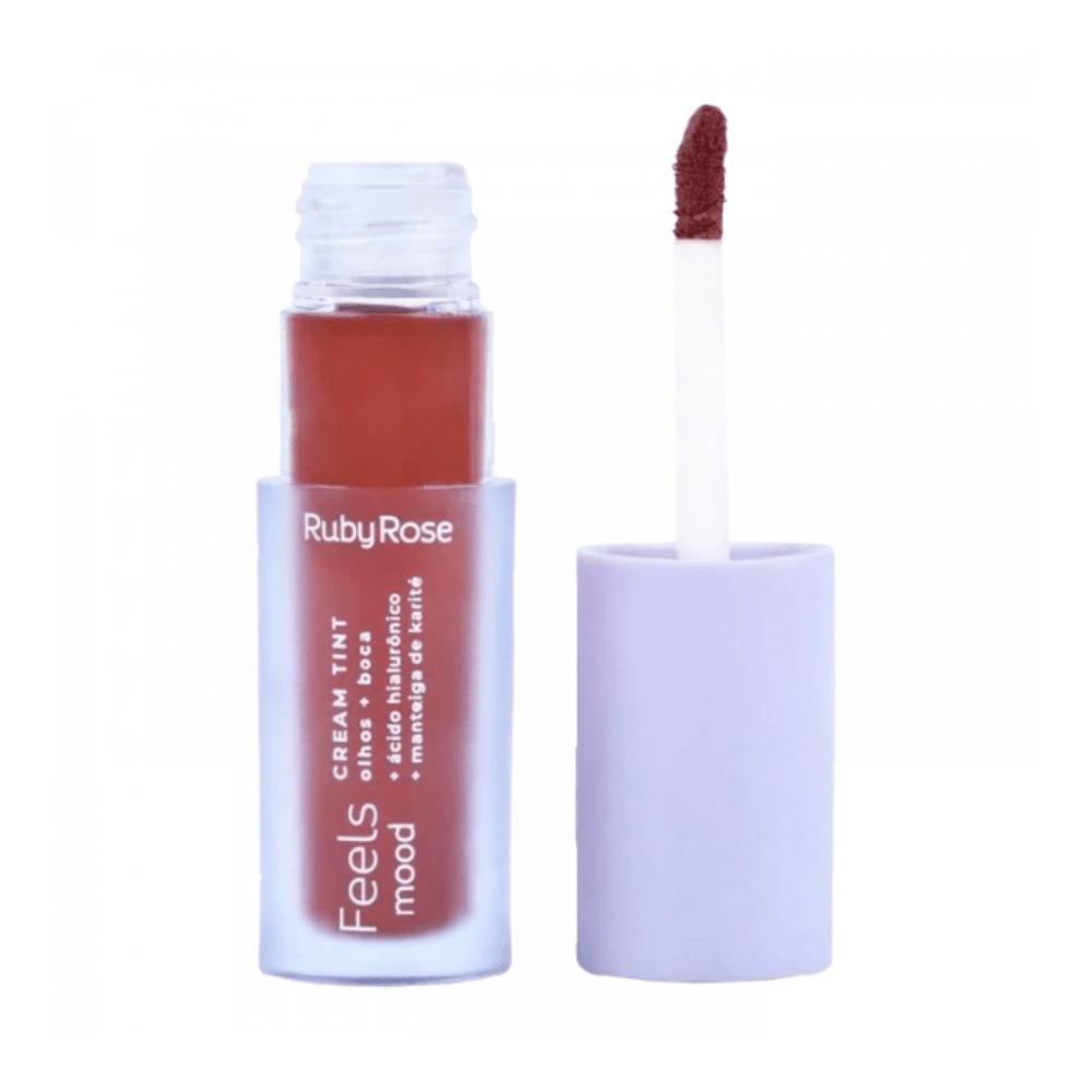 Blush Cream Tint 3 em 1 Ruby Rose Feels Mood Malve C20 | Ikesaki Cosméticos - Ikesaki