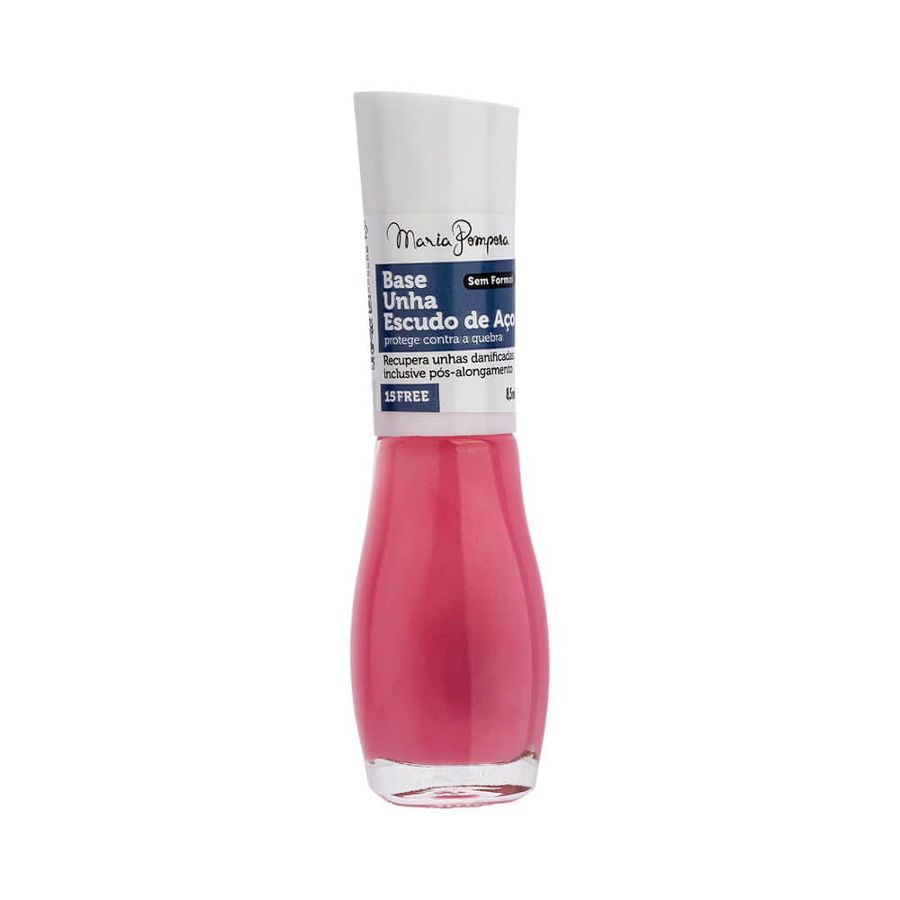 Base Maria Pomposa Escudo de Aço para Unhas Fortes - Ikesaki