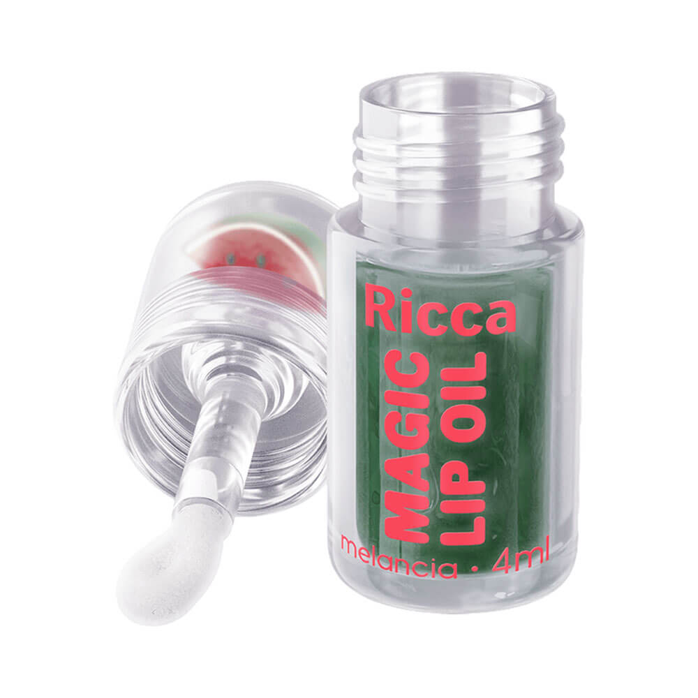 Lip Oil Ricca Magic Melancia - Gloss Hidratante - Ikesaki